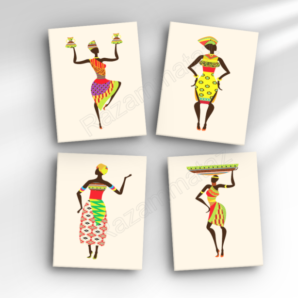 African Card P