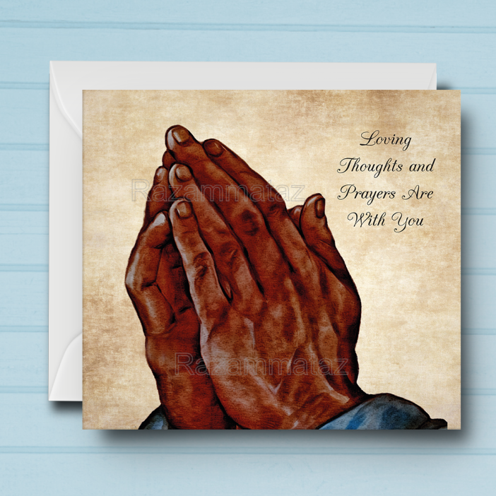 Black Sympathy Card A
