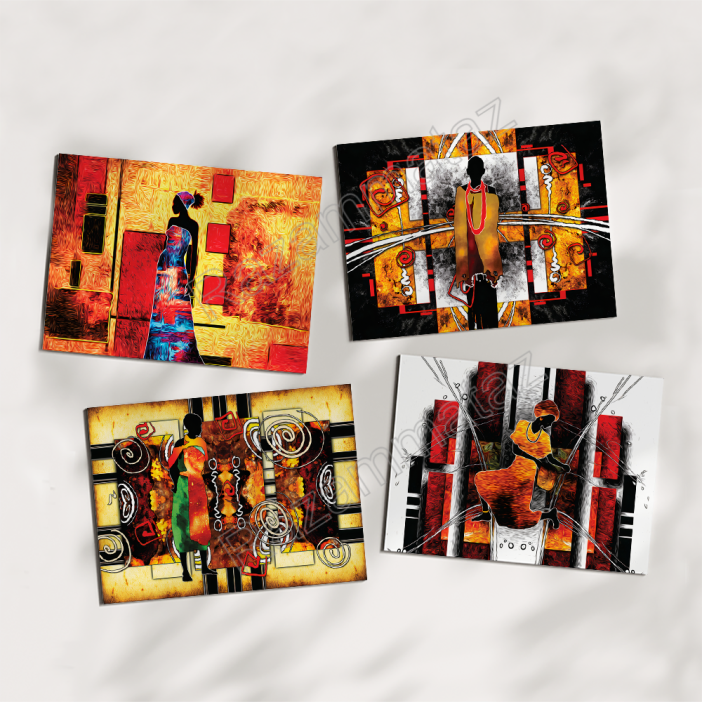 African Cards Set B