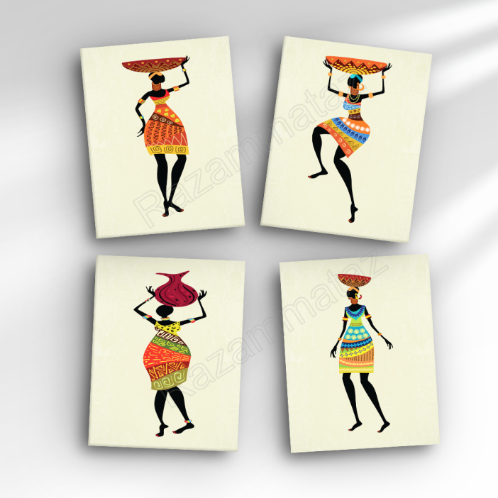African Cards Set I