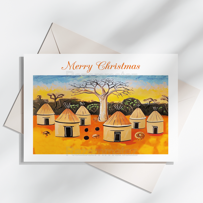 African Christmas Card A